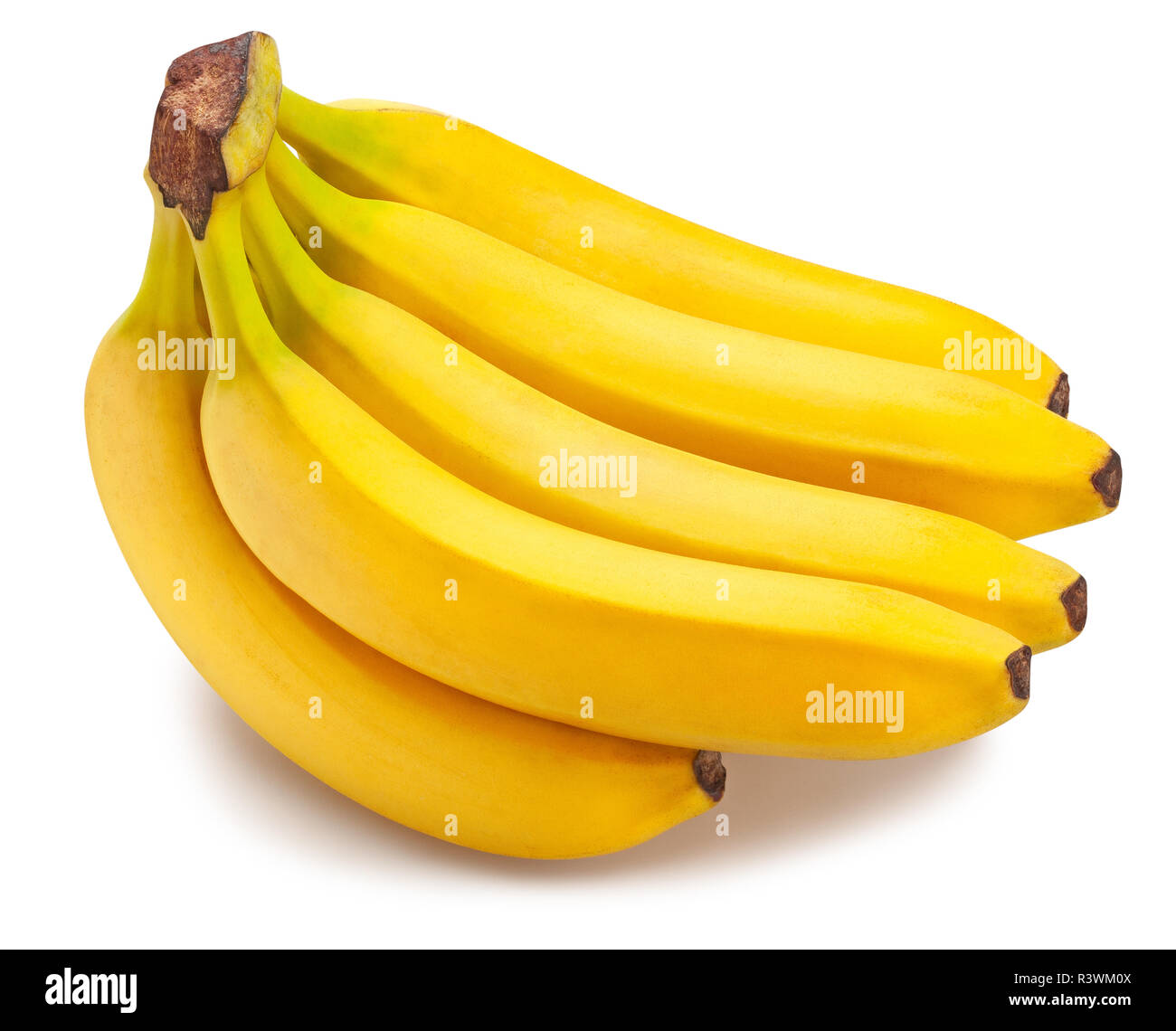 banana path isolated Stock Photo - Alamy