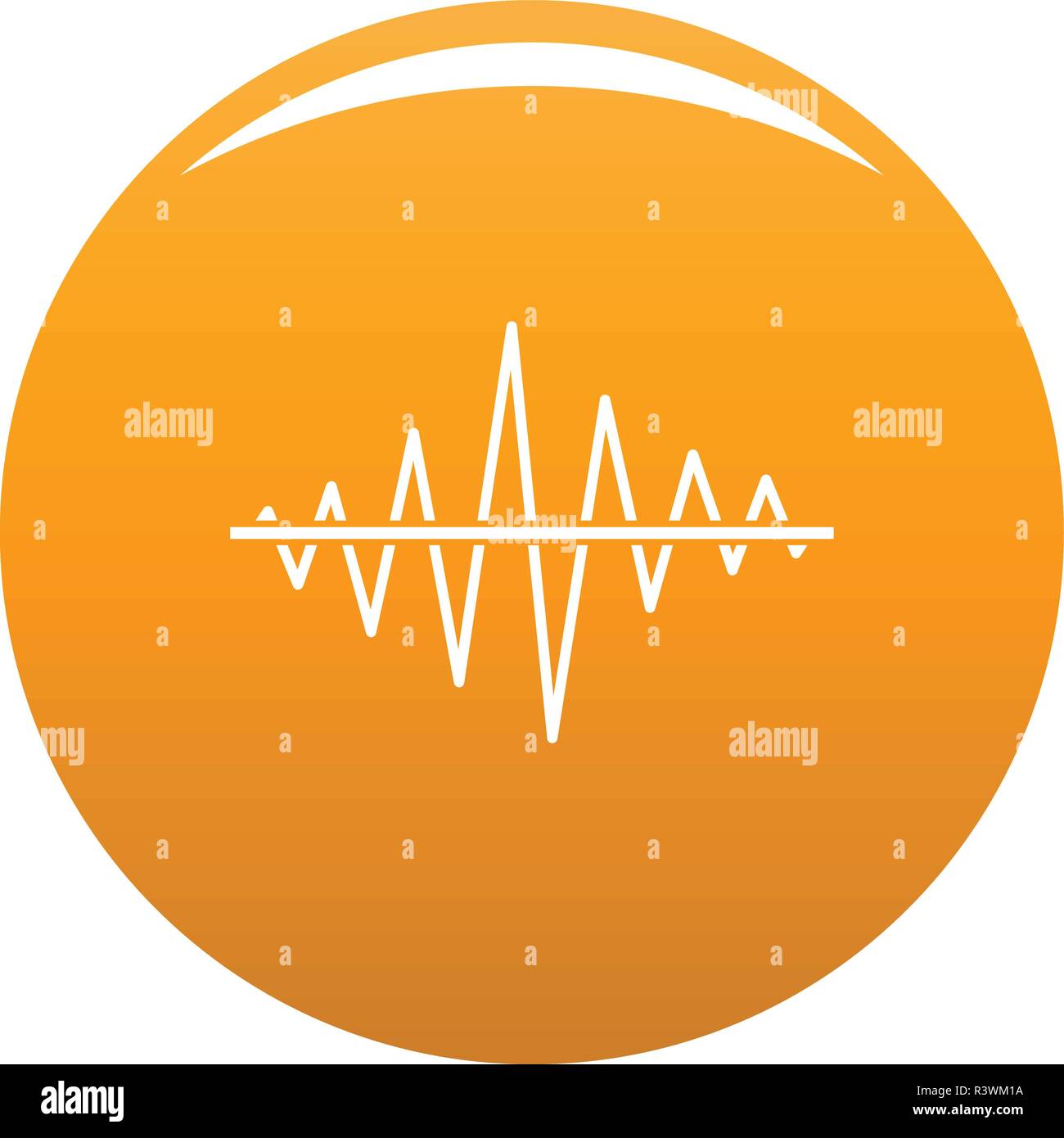 Equalizer voice radio icon. Simple illustration of equalizer voice ...