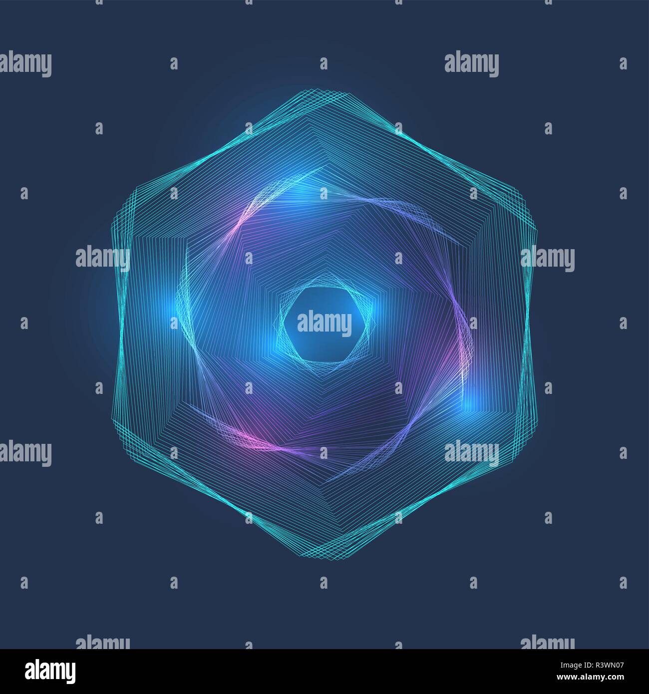 Fractal geometry three dimensional hi-res stock photography and images ...