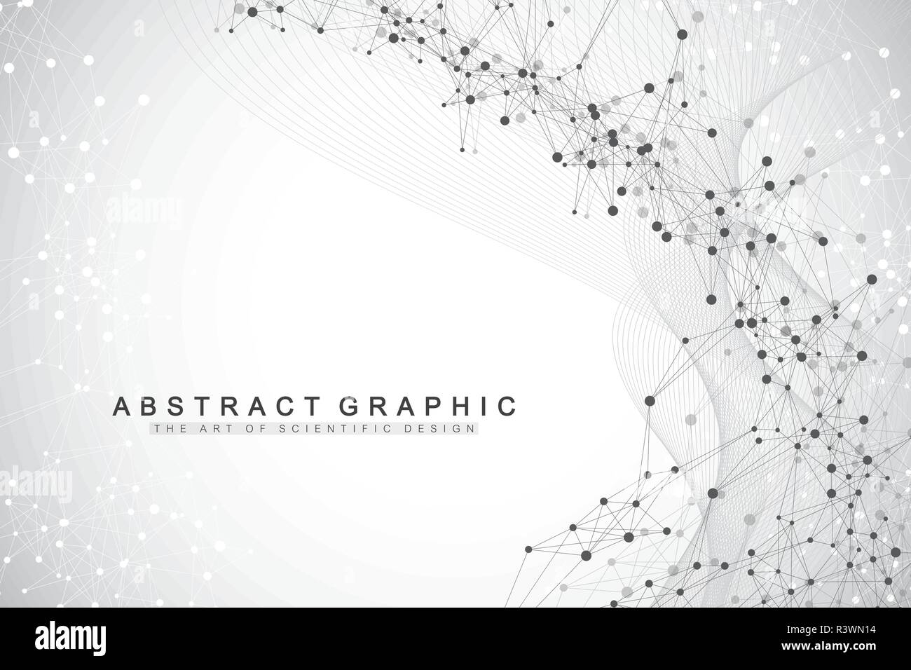 Scientific vector illustration genetic engineering and gene ...