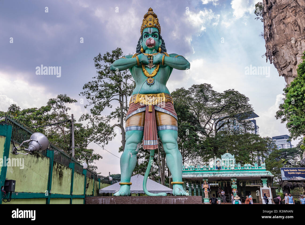 KUALA LUMPUR, MALAYSIA - JULY 26: This is the statue of statue of Lord ...