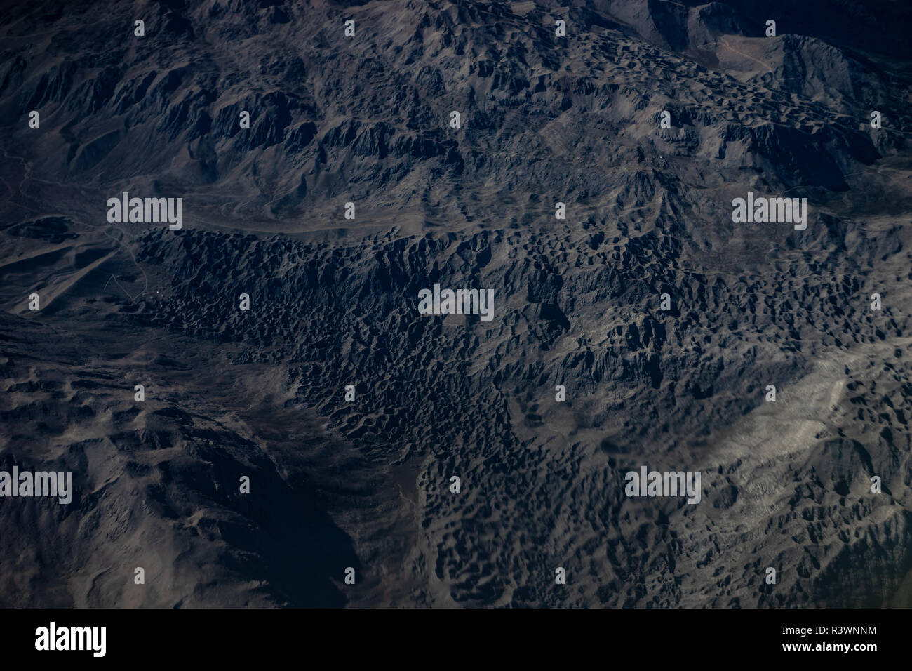 Aerial landscape of Taurus mountain range in Minor Asia area in Turkey ...