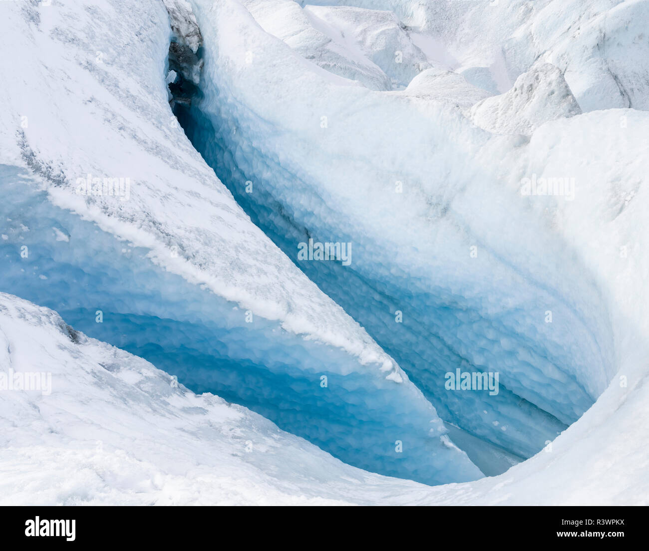 Landscape on the Greenland Ice Sheet near Kangerlussuaq, Greenland ...