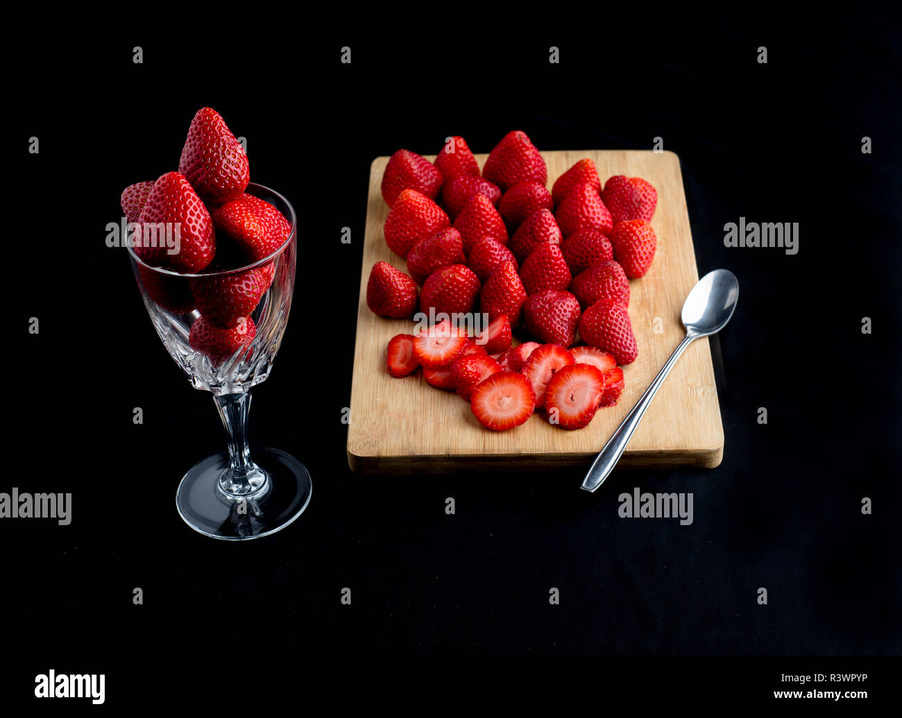 Just add cream’ strawberry hi-res stock photography and images - Alamy