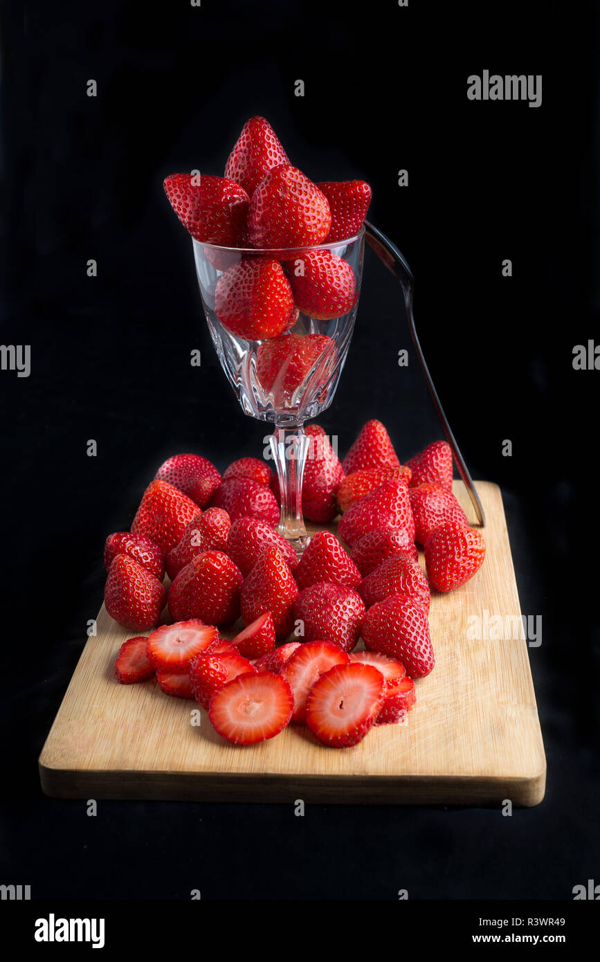 Just add cream’ strawberry hi-res stock photography and images - Alamy