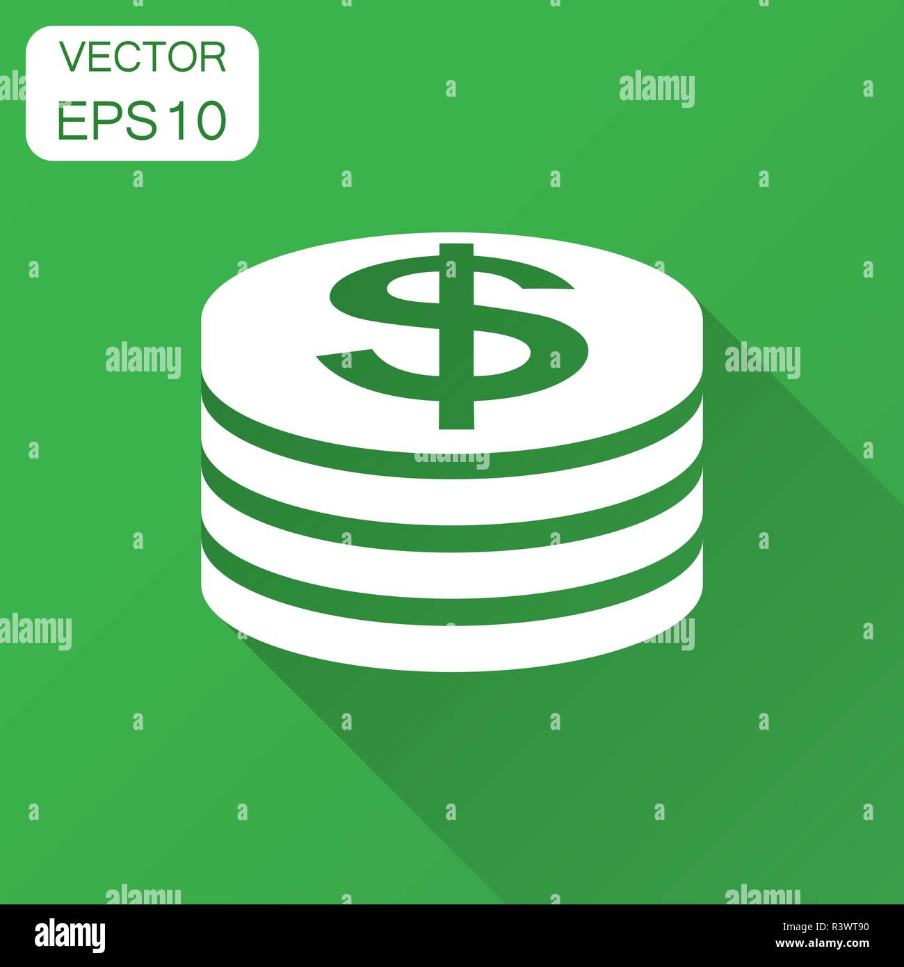 Stacked coins sticker hi-res stock photography and images - Alamy