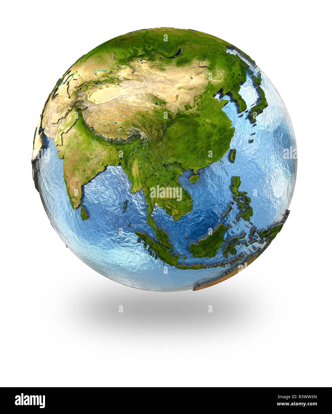 southeast Asia on Earth Stock Photo - Alamy