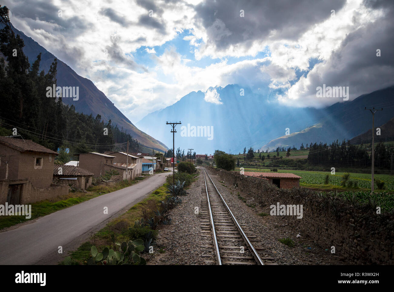 Cusco Region, Peru. Machu Picchu-Cusco Railway Stock Photo - Alamy