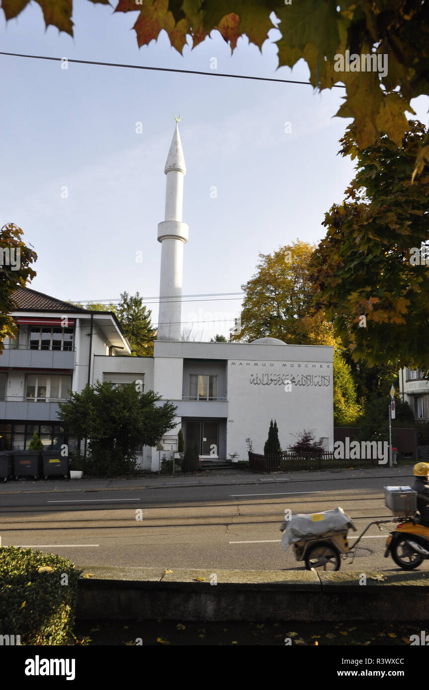 Switzerland: The Mahmud Mosque in Zürich city near Balgrist Hospital is ...