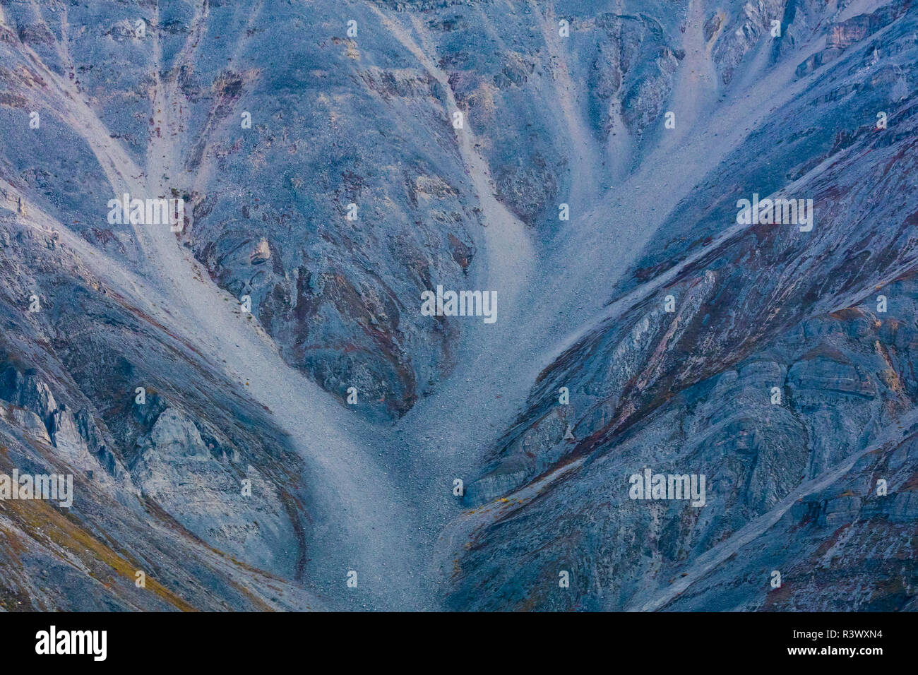 USA, Alaska, Brooks Range, Arctic National Wildlife Refuge. Aerial of ...
