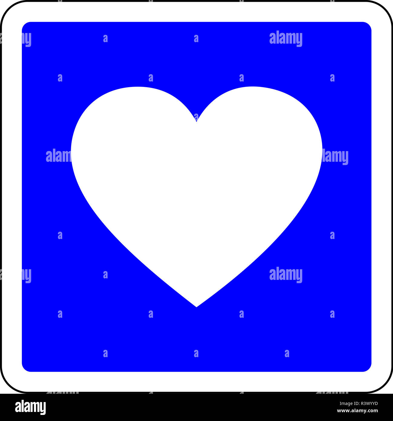 Love allowed blue sign Stock Photo - Alamy