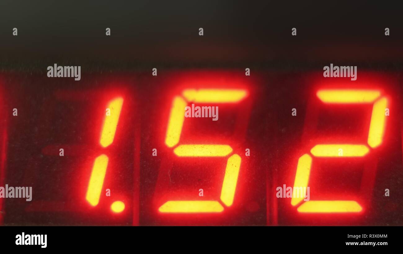 Electronic digital dial meter counter pipe. Manufacture of plastic ...