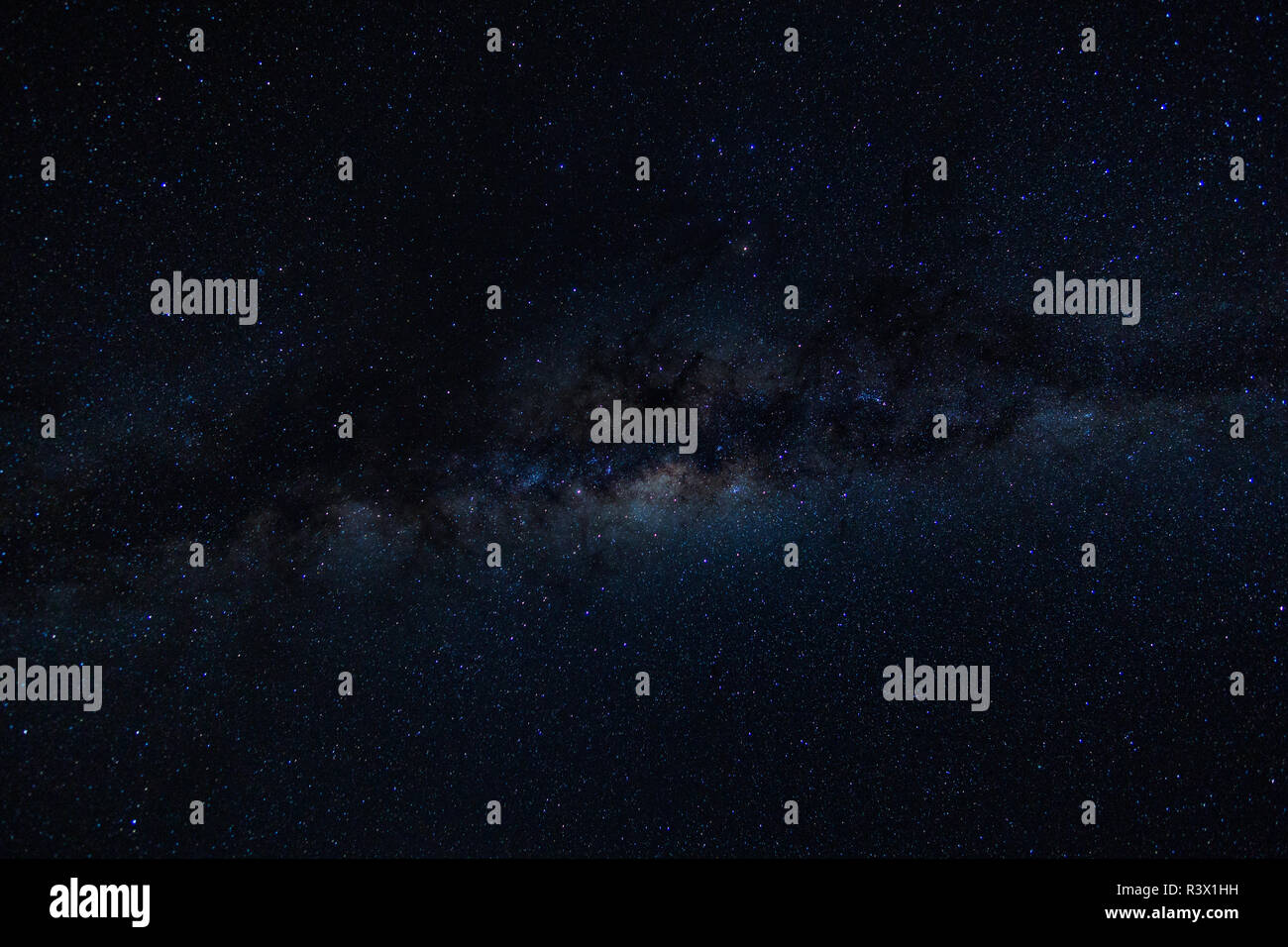 milkyway stars night blue sky galaxy space astro namibia Stock Photo ...