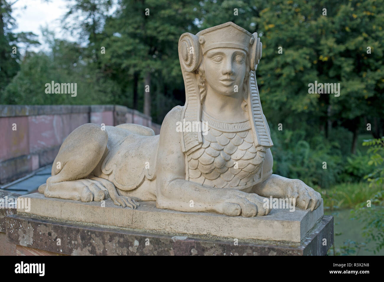 Woman goddess or a sphinx hi-res stock photography and images - Alamy