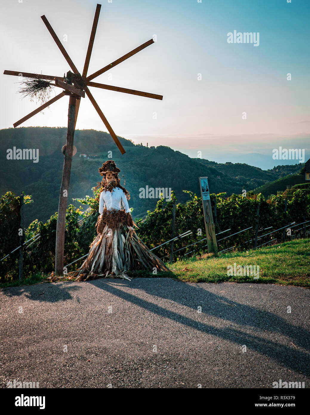 Klapotetz in Kitzeck, Austria Stock Photo - Alamy