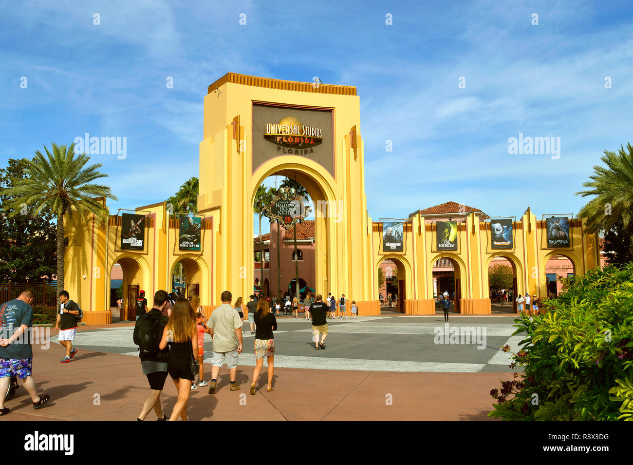 The Universal Orlando Resort adventure theme park in Orlando Stock ...