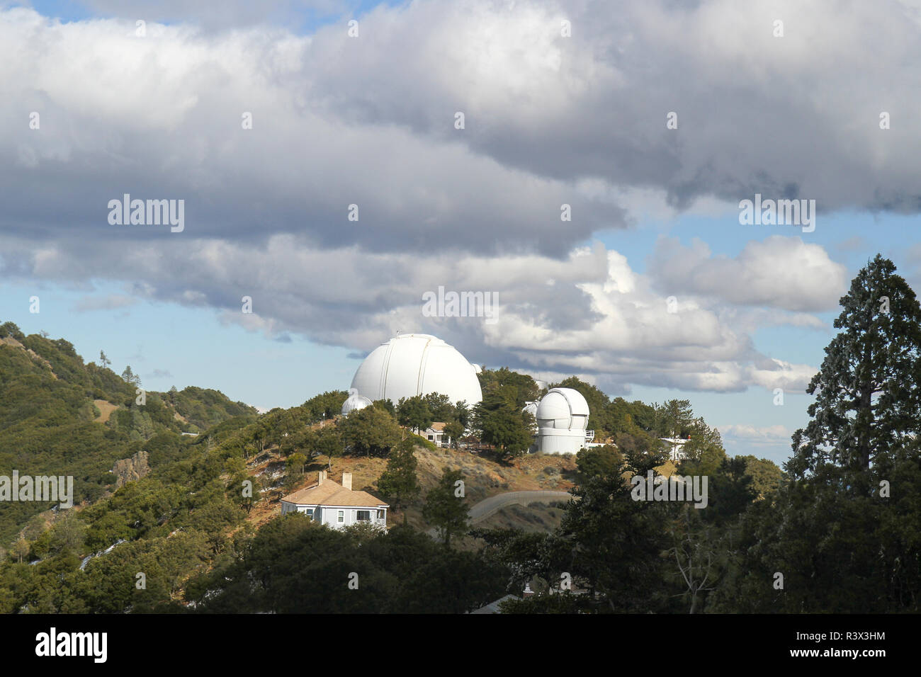 Lick Observatory, Mount Hamilton, Santa Clara County, California, USA ...