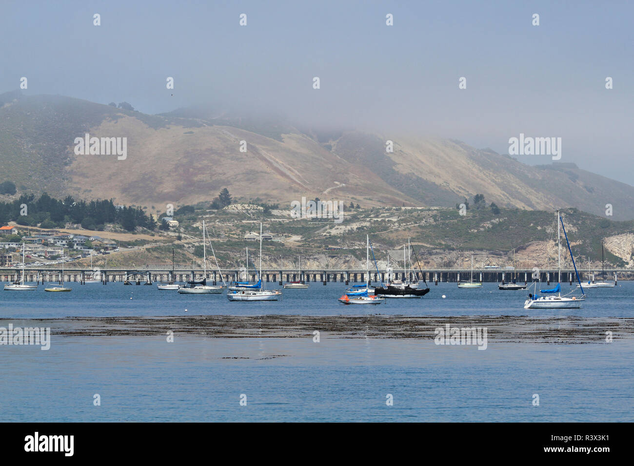 Port San Luis Harbor, Avila Beach, San Luis Obispo County, California ...