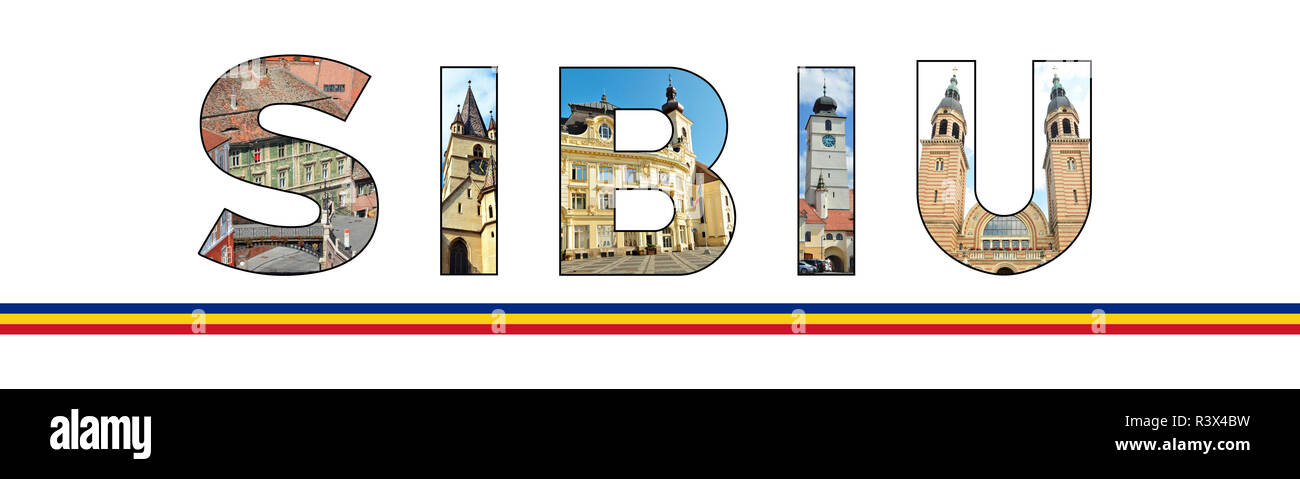 Sibiu architecture Cut Out Stock Images & Pictures - Alamy
