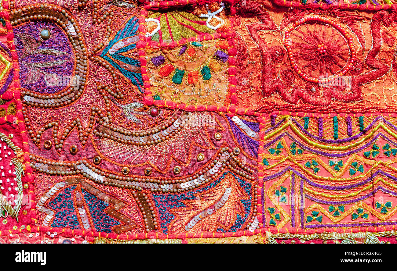 Rajasthani patchwork hi-res stock photography and images - Alamy
