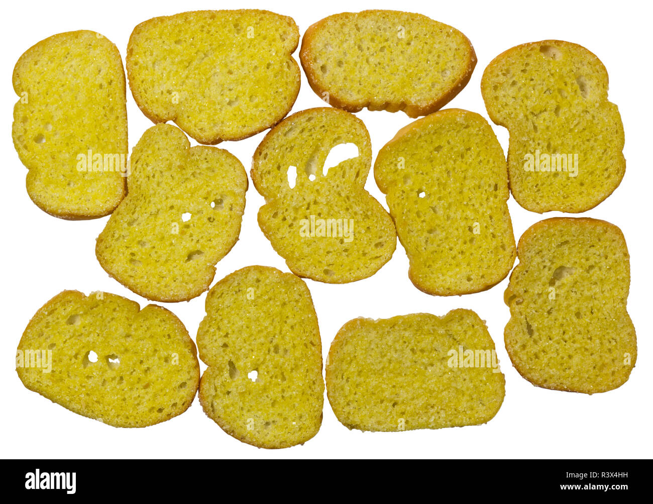 Butter sugar crispy bread Stock Photo - Alamy