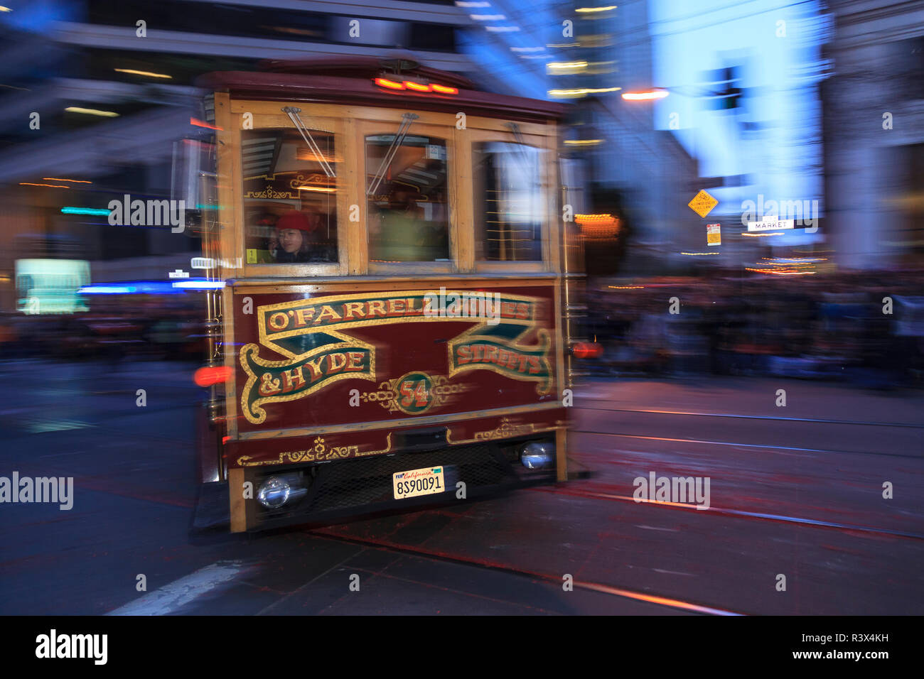 Car making a turn hi-res stock photography and images - Alamy