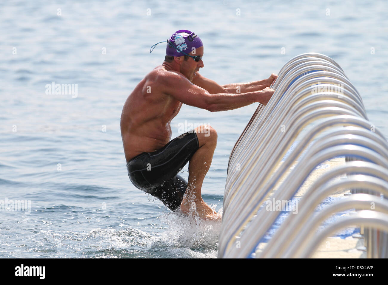 Swimming Race Finish High Resolution Stock Photography and Images - Alamy