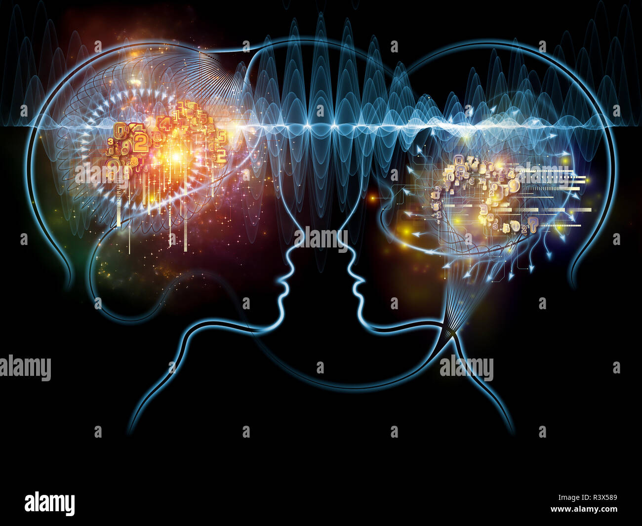 Human And Beyond Stock Photo - Alamy