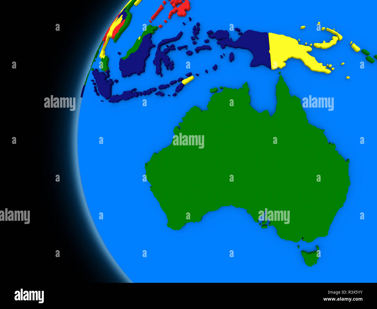 Australia continent hi-res stock photography and images - Alamy