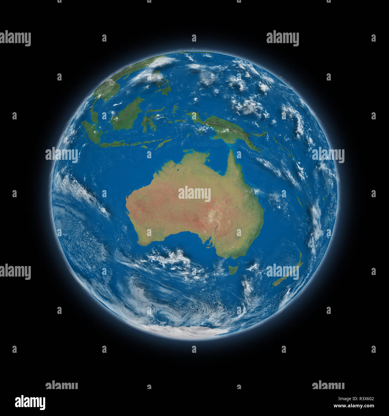 Australia on planet Earth Stock Photo - Alamy