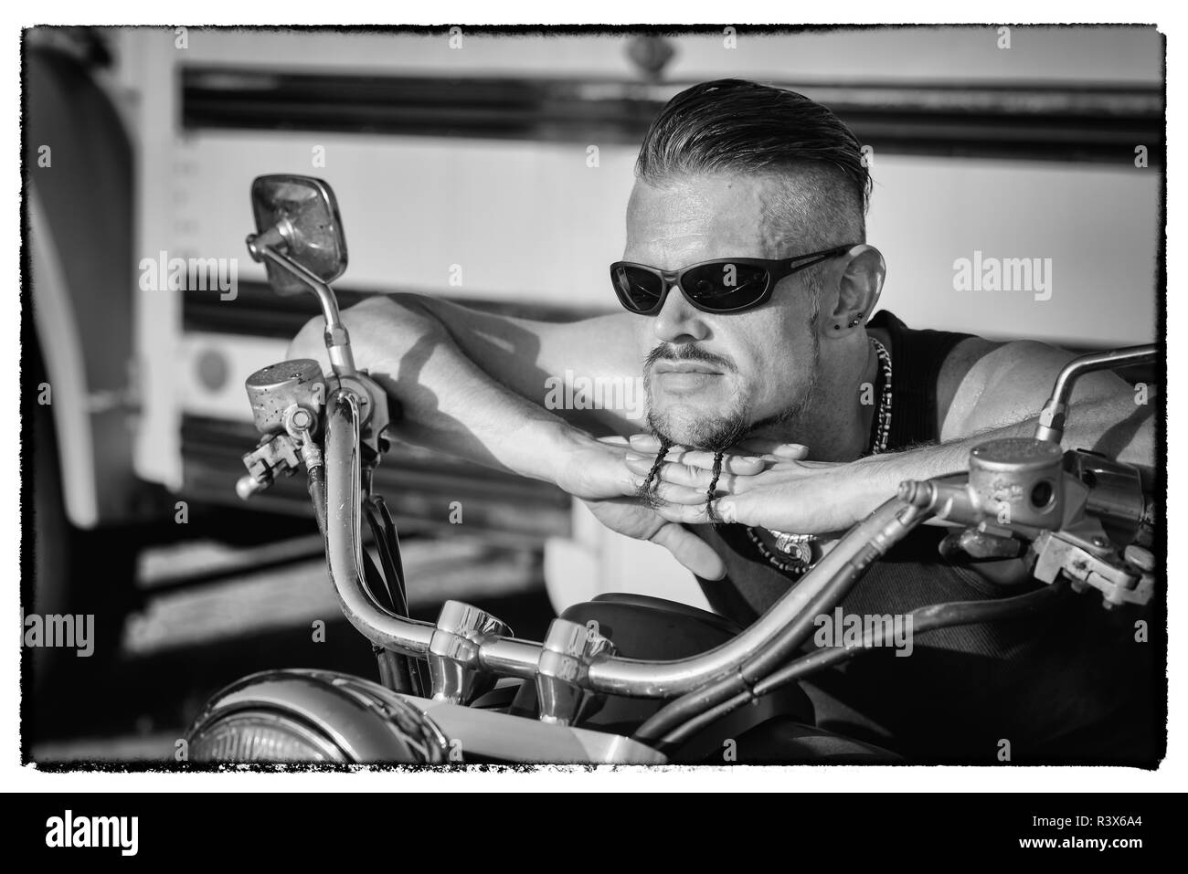 Strong motorcycle Black and White Stock Photos & Images - Alamy
