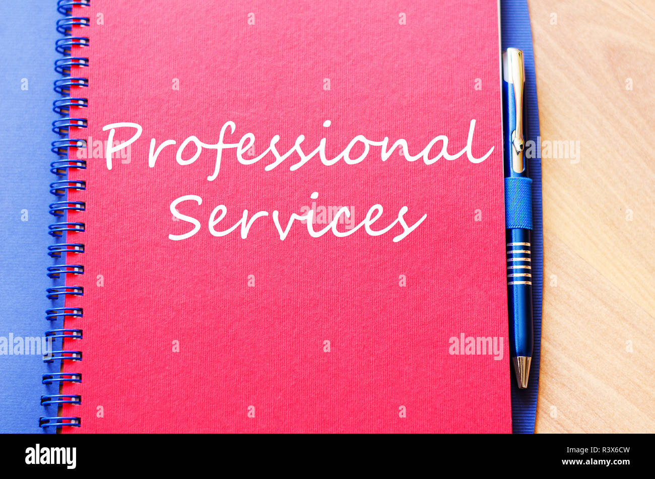 Professional services text concept Stock Photo - Alamy