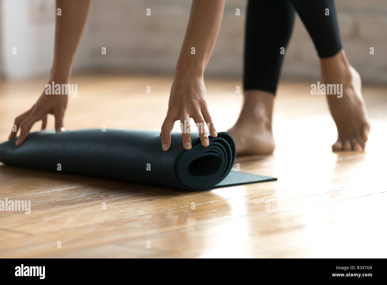 Girl folding hands hi-res stock photography and images - Alamy