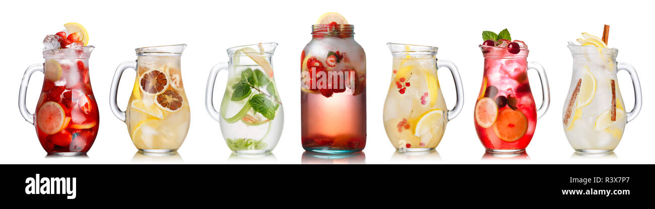 Summer drinks collection Stock Photo - Alamy