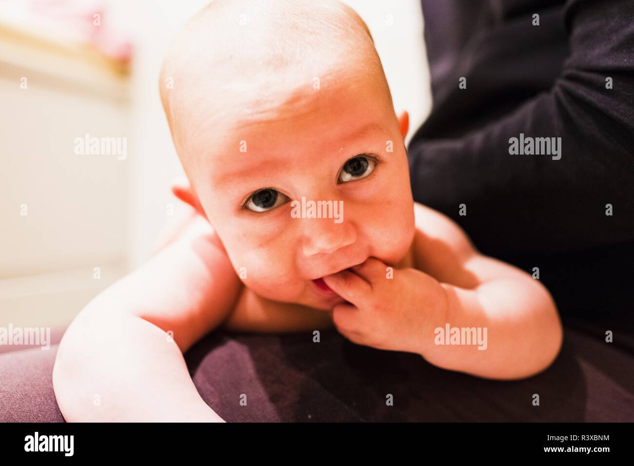 Biting toes hi-res stock photography and images - Alamy