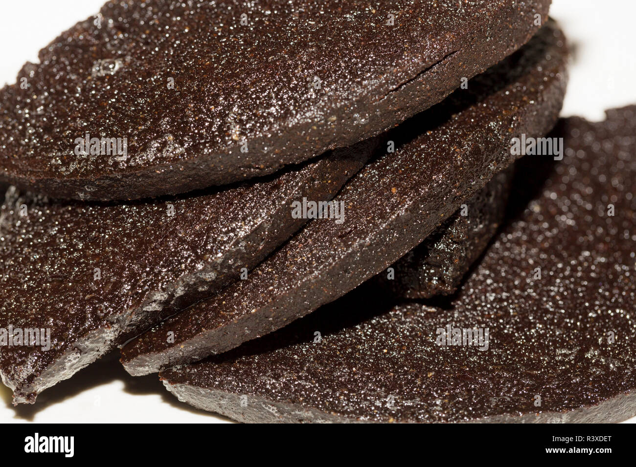 Swedish Blood Pudding Close up Stock Photo - Alamy