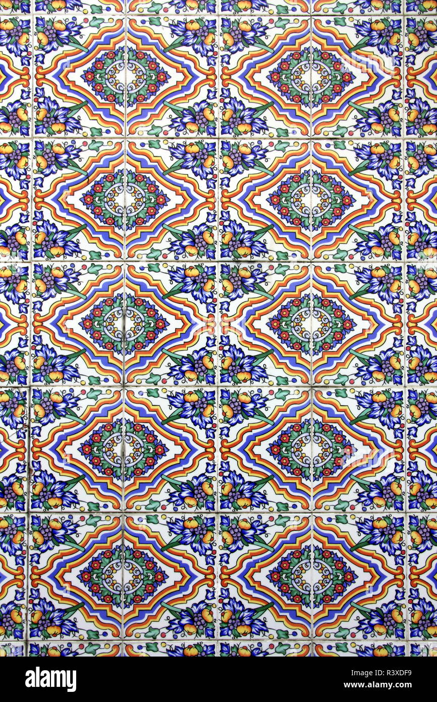 azulejo (wall tiles) in porto,portugal Stock Photo - Alamy