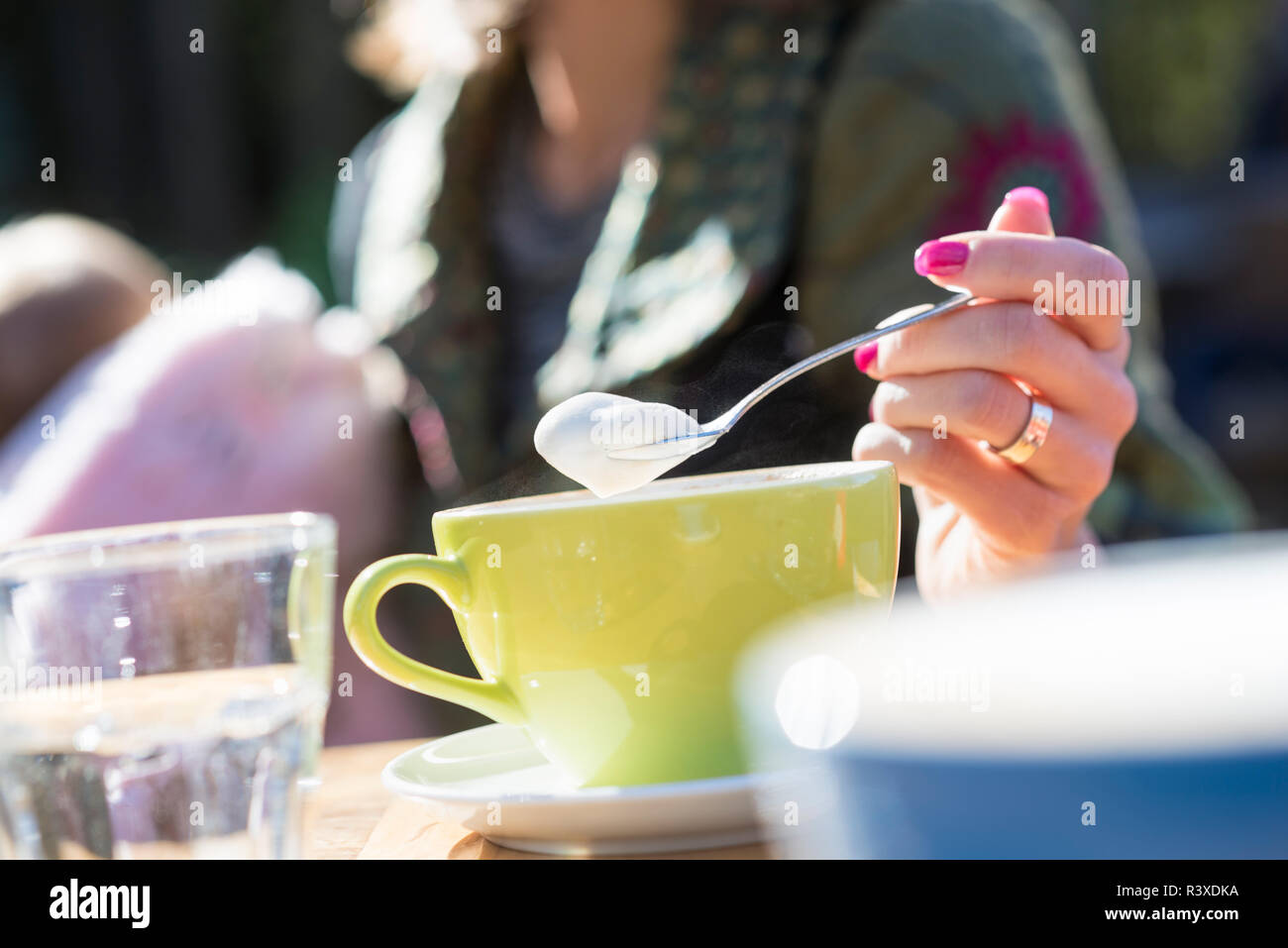 Spooning hi-res stock photography and images - Alamy