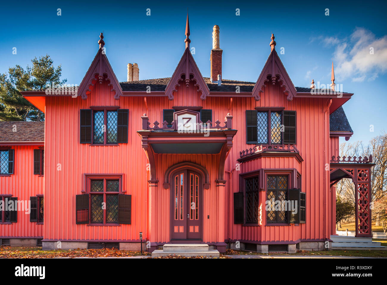 USA, Connecticut, Woodstock, Roseland Cottage, built in 1844, best ...