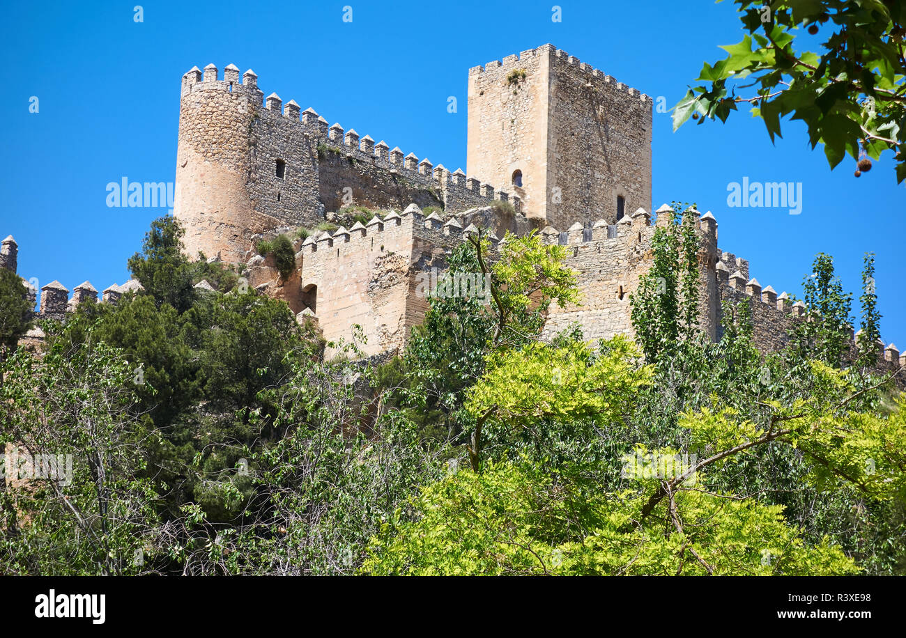Almansa castle albacete hi-res stock photography and images - Alamy