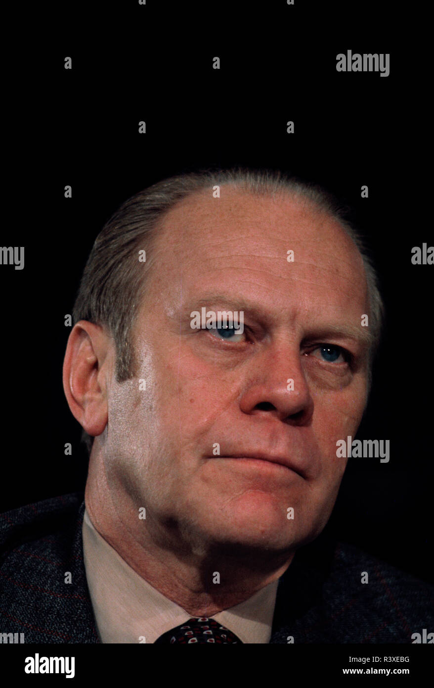 Gerald ford portrait hi-res stock photography and images - Alamy