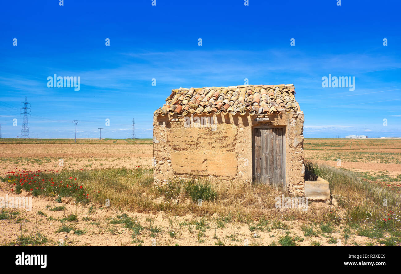 Castile La Mancha Camino de Santiago saint James Way of Levante Stock ...