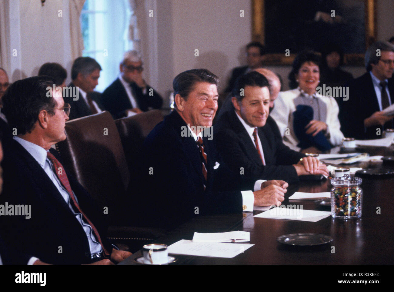 Reagan Cabinet High Resolution Stock Photography and Images - Alamy