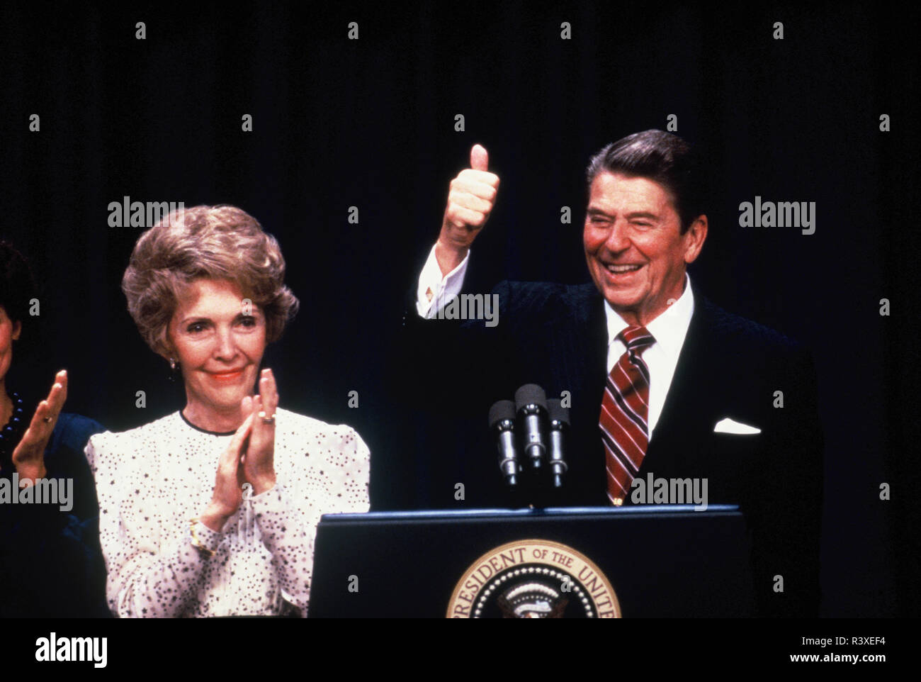 First lady nancy reagan hi-res stock photography and images - Alamy