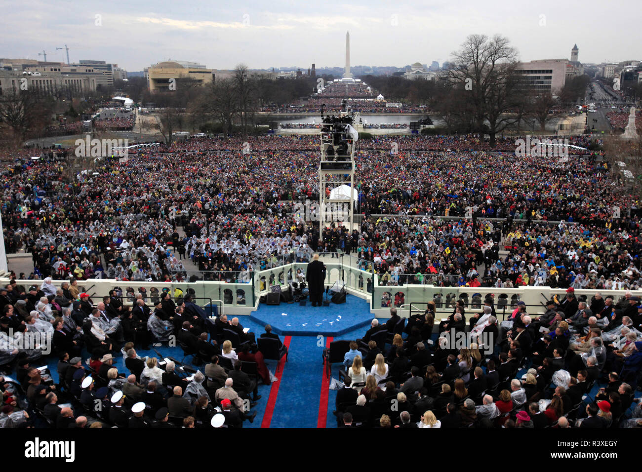 Donald Trump Inaugural address after he takes the oath of office for ...