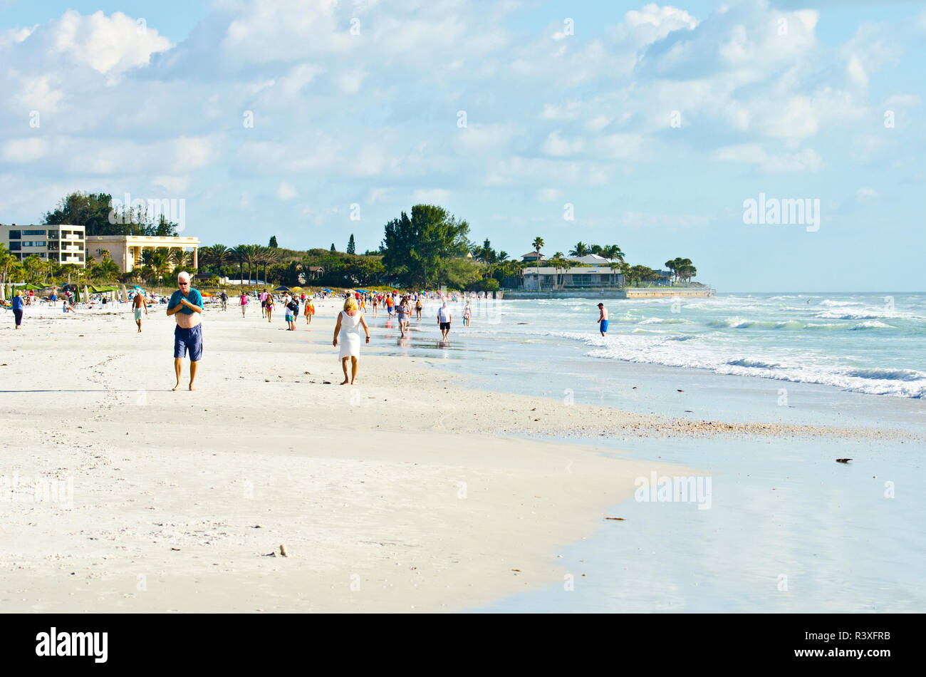 Crescent beach siesta key hi-res stock photography and images - Alamy