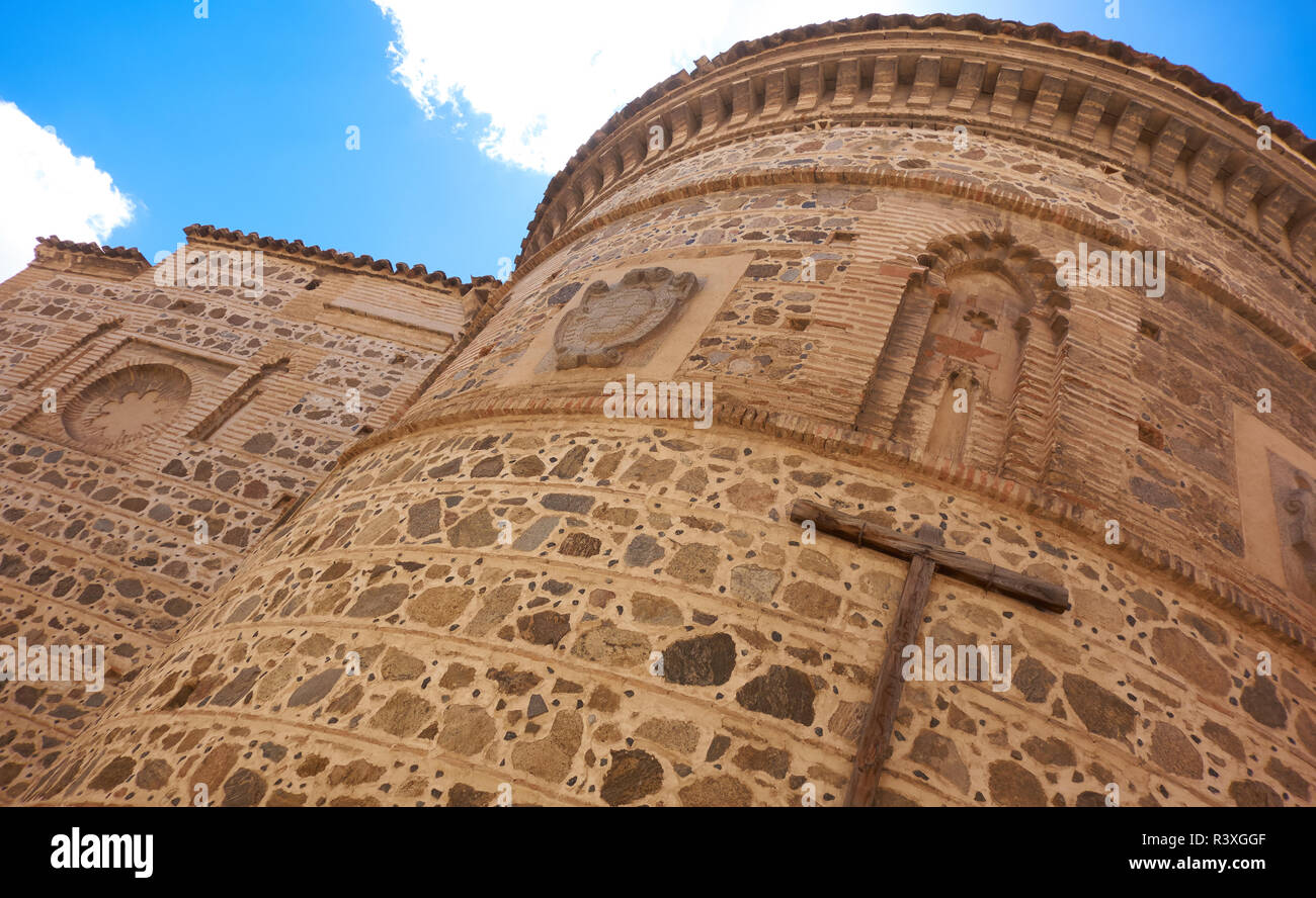 Mosque church of Santo Tome in Toledo at Castile La Mancha of Spain ...