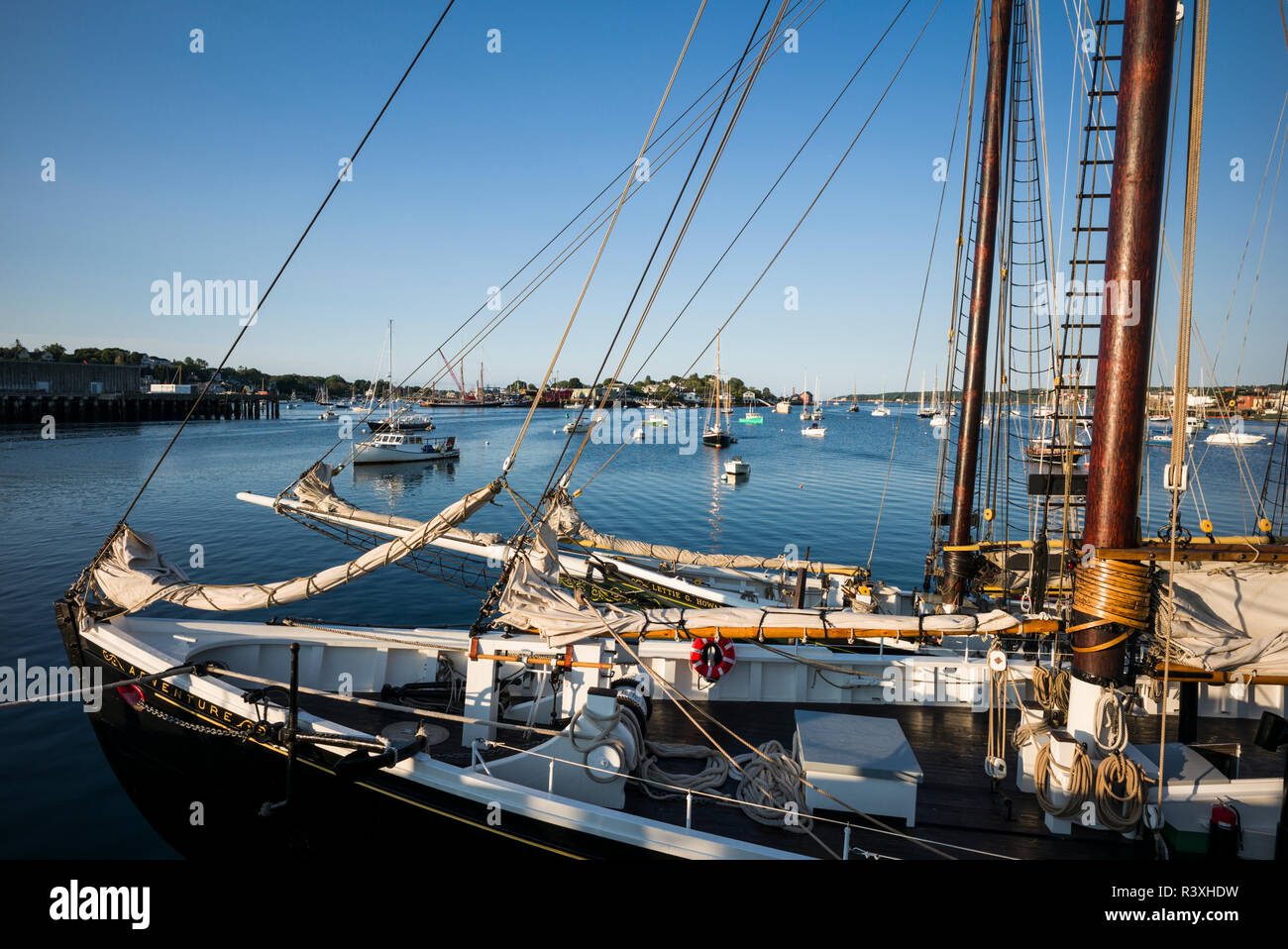 USA, Massachusetts, Cape Ann, Gloucester, America's Oldest Seaport ...