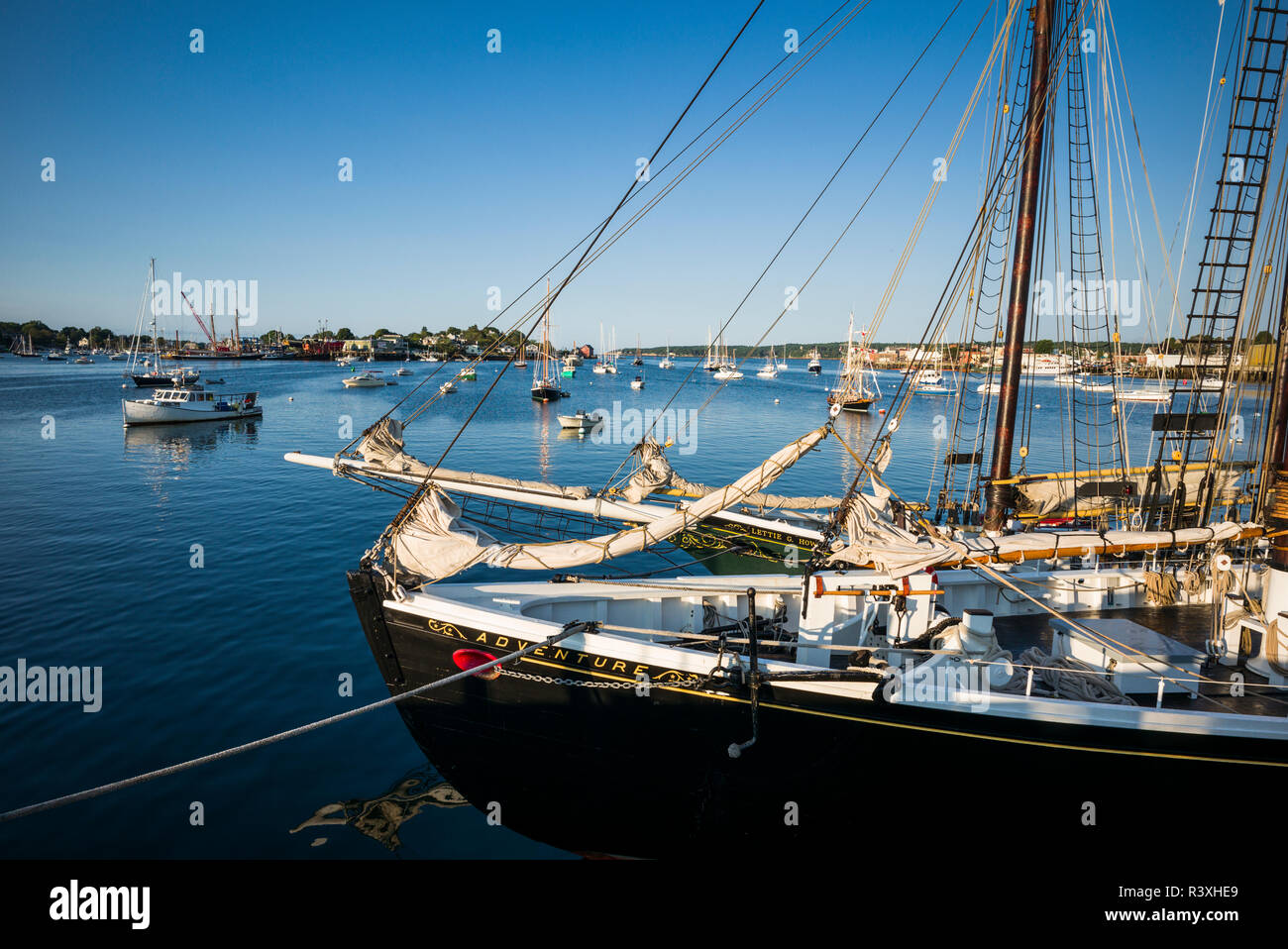 USA, Massachusetts, Cape Ann, Gloucester, America's Oldest Seaport ...