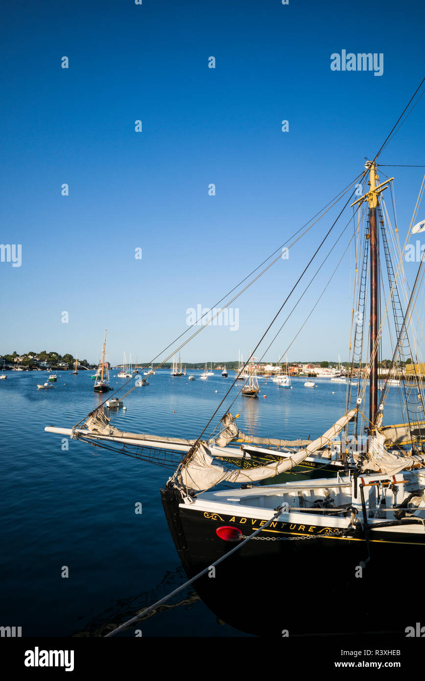 USA, Massachusetts, Cape Ann, Gloucester, America's Oldest Seaport ...